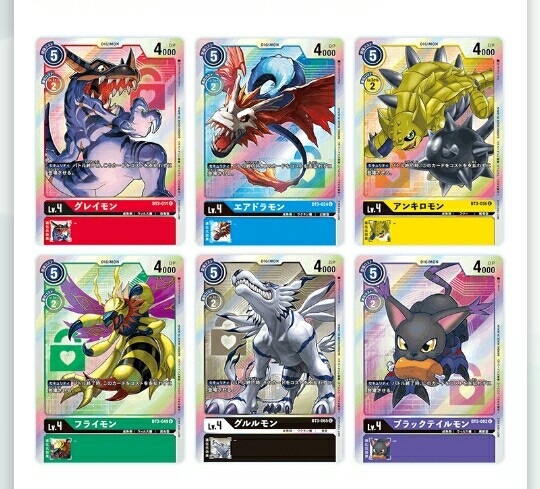 Digimon Card Game BT03 Union Impact Box Topper Parallel Card, Hobbies ...