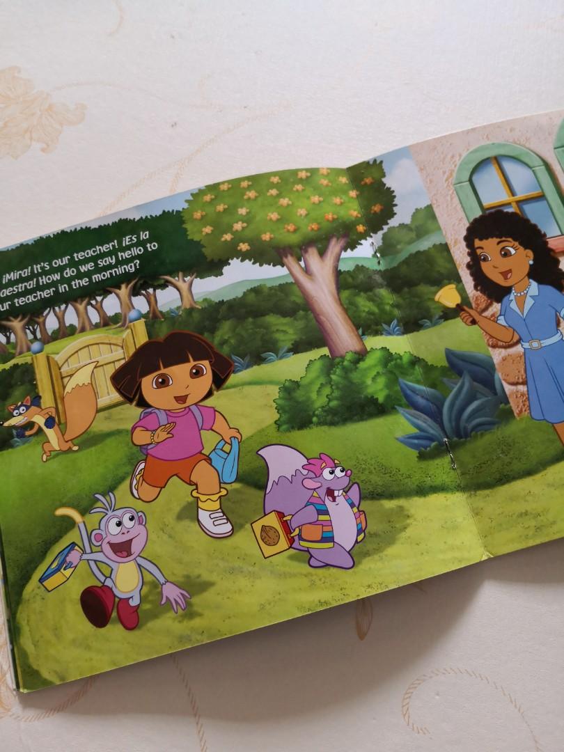 Dora first day of school, Hobbies & Toys, Books & Magazines, Storybooks ...