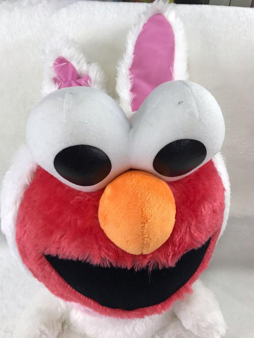 Elmo Bunny Plush Doll, Hobbies & Toys, Toys & Games on Carousell