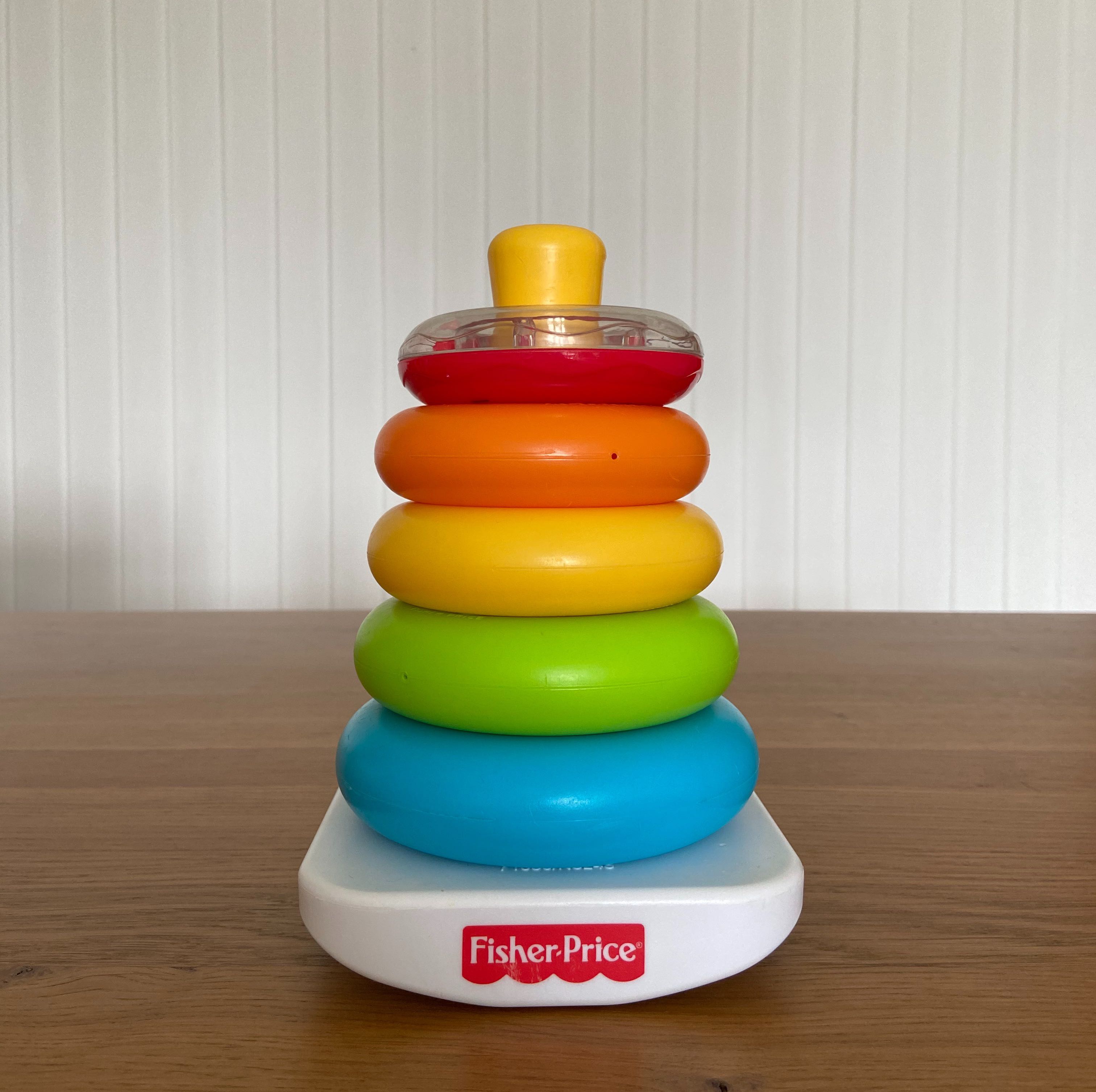 Fisher Price Rock-a-Stack, Babies & Kids, Infant Playtime on Carousell