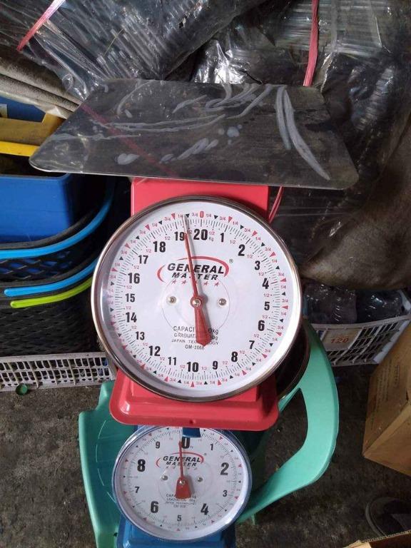 General Master Analog Scale - 10kg, 20kg, 60kg, 120kg, TV & Home ...