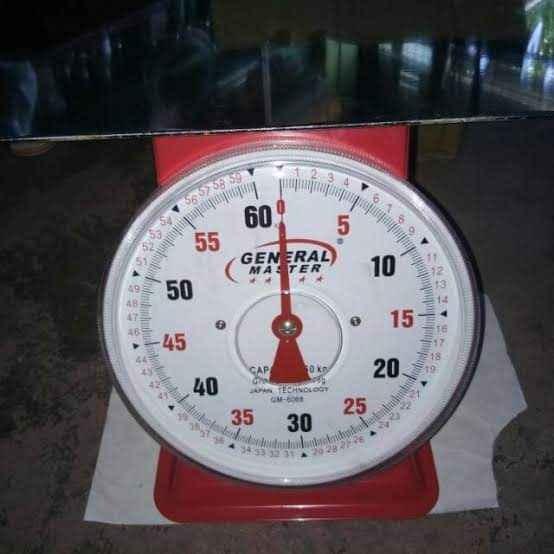 General Master Analog Scale - 10kg, 20kg, 60kg, 120kg, TV & Home ...