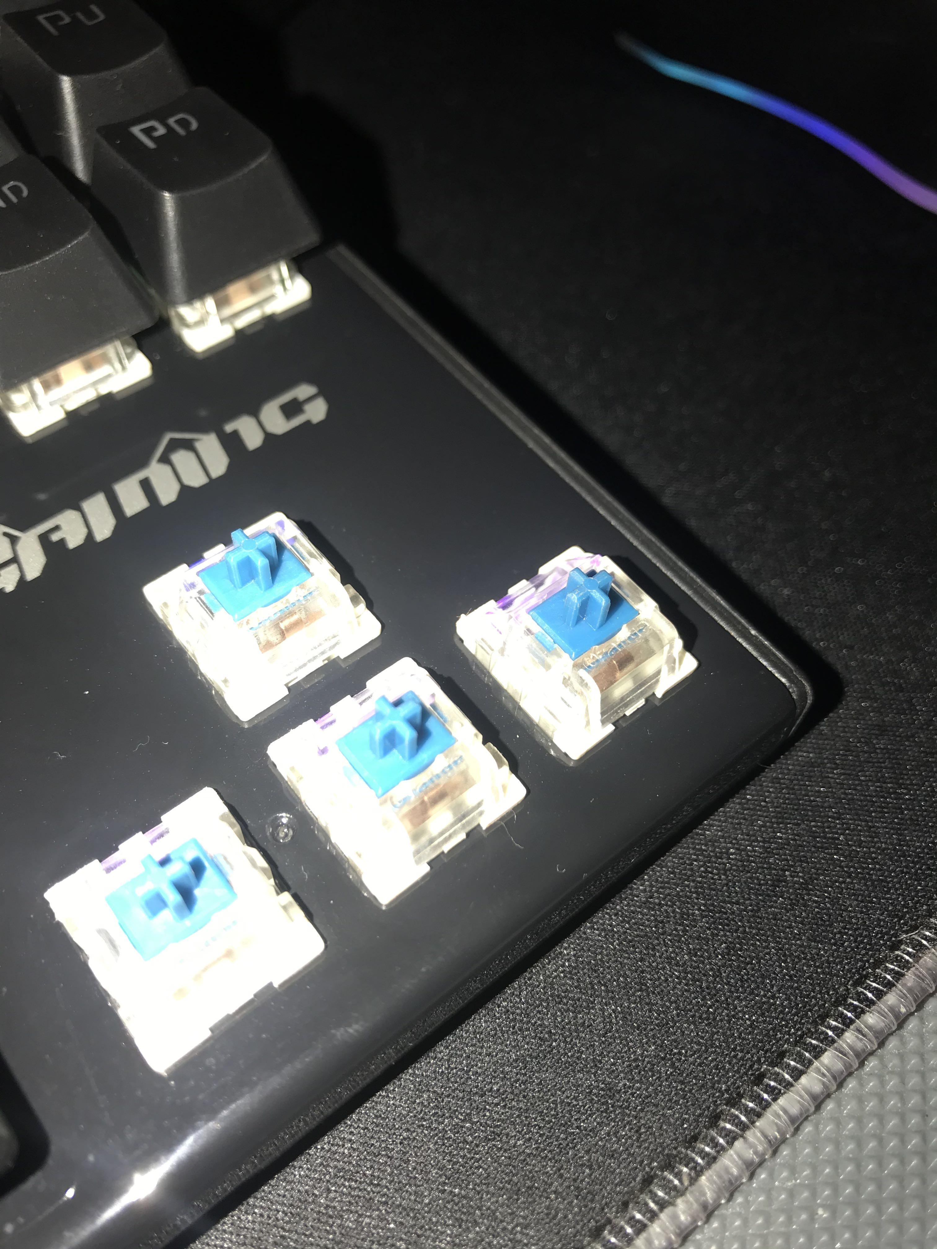 Gigaware K28 Mechanical Keyboard Blue switch, Computers & Tech, Parts ...