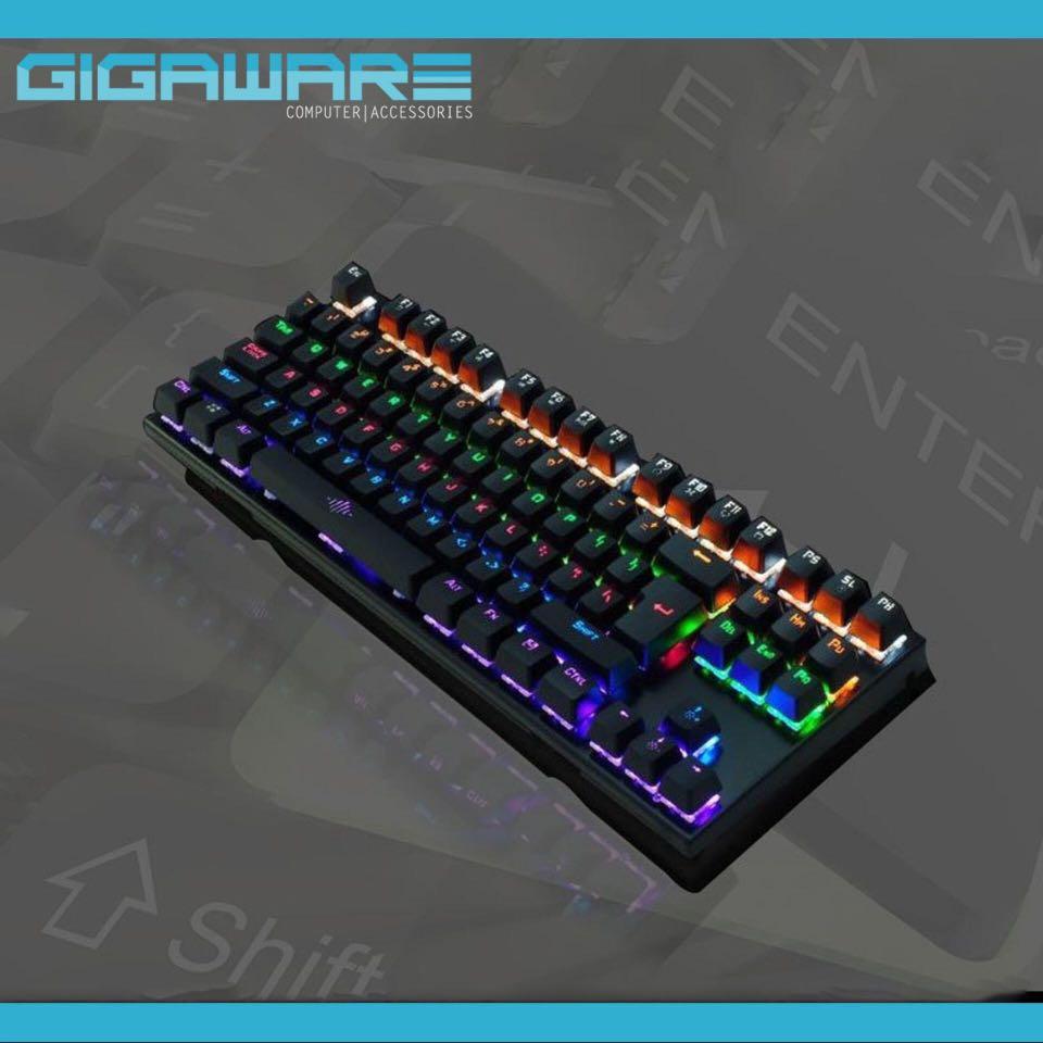 Gigaware K28 Mechanical Keyboard Blue switch, Computers & Tech, Parts & Accessories, Computer ...