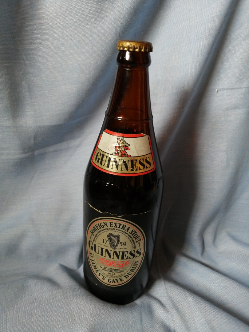 Vintage Guinness bottle, Hobbies & Toys, Memorabilia & Collectibles ...