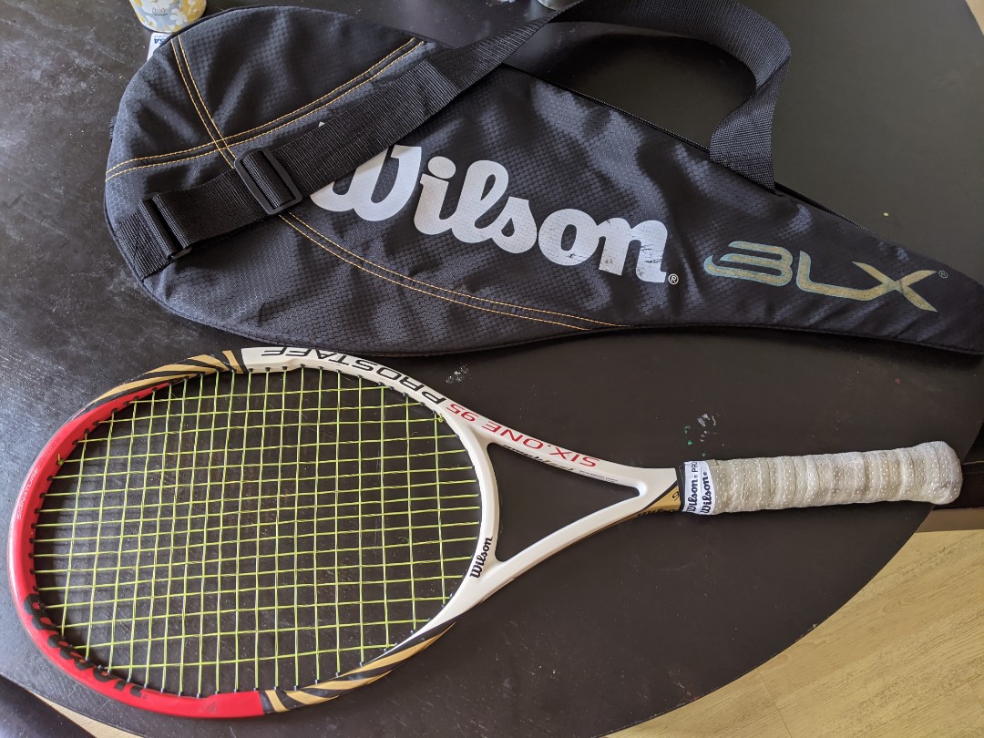 Iconic Wilson Pro Staff Six One 95, Sports Equipment, Sports & Games ...