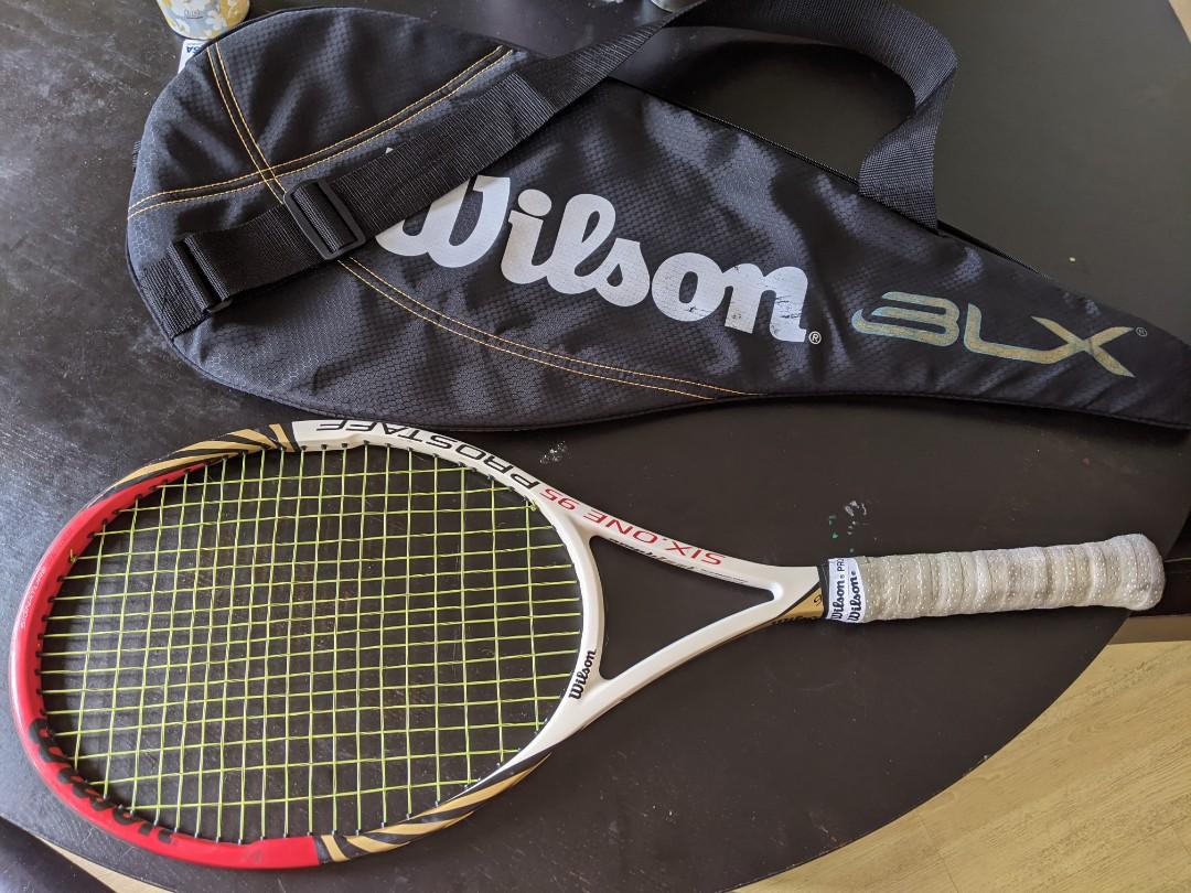 Iconic Wilson Pro Staff Six One 95, Sports Equipment, Sports & Games ...