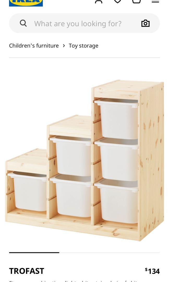 IKEA step ladder storage, Furniture & Home Living, Furniture, Shelves ...