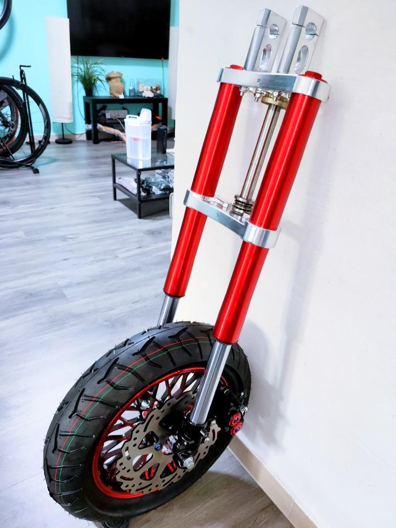 Inverted fork, 236mm wide crown version, Sports Equipment, PMDs, E ...