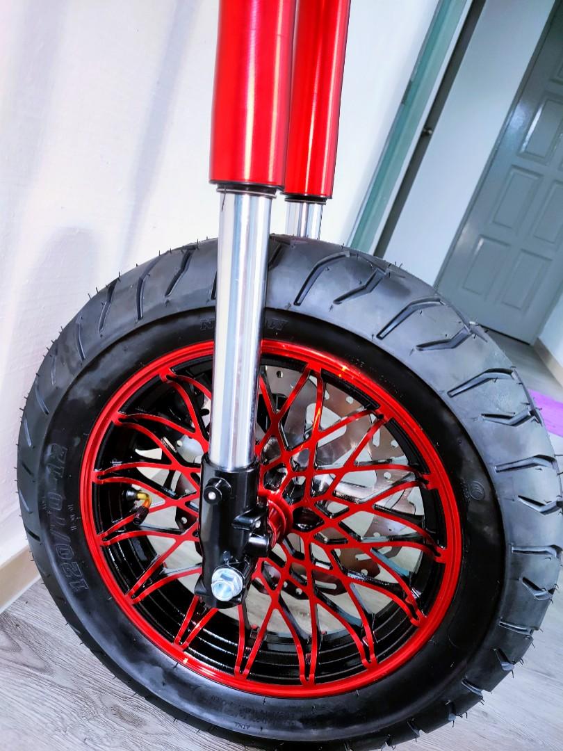 Inverted fork, 236mm wide crown version, Sports Equipment, PMDs, E ...