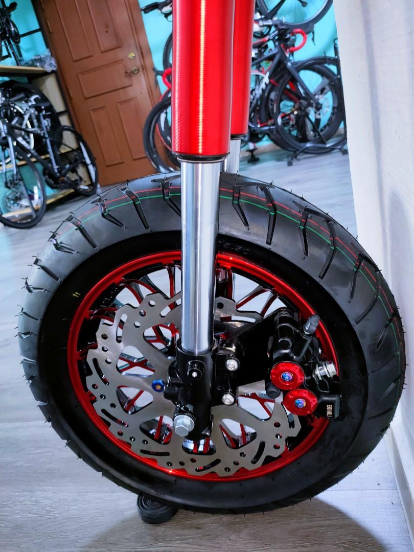 Inverted fork, 236mm wide crown version, Sports Equipment, PMDs, E ...