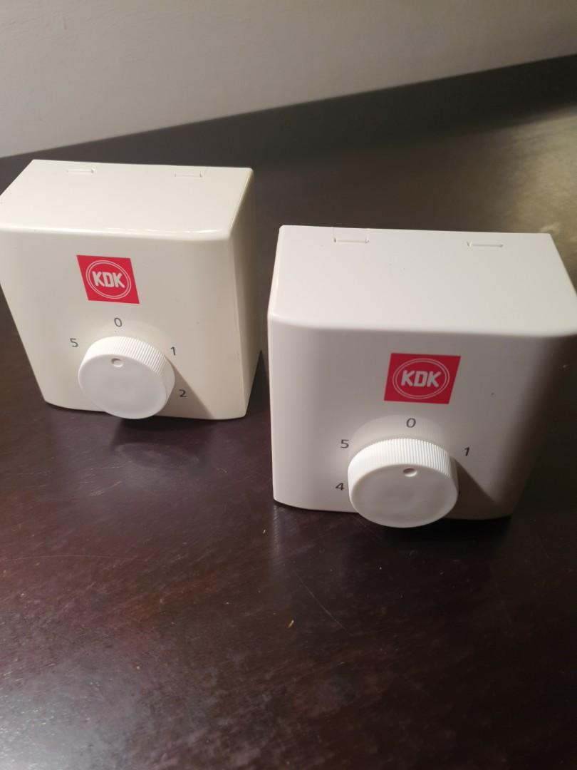 KDK Fan Speed Controller, Furniture & Home Living, Lighting & Fans ...