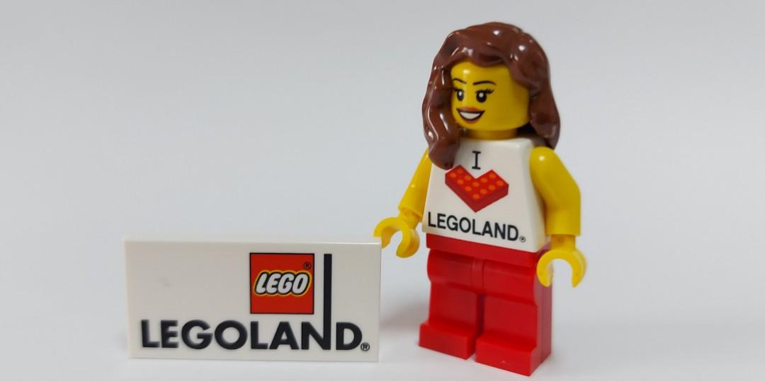 lego Minifigures I Love LEGOLAND Female, 興趣及遊戲, 玩具 & 遊戲類 - Carousell