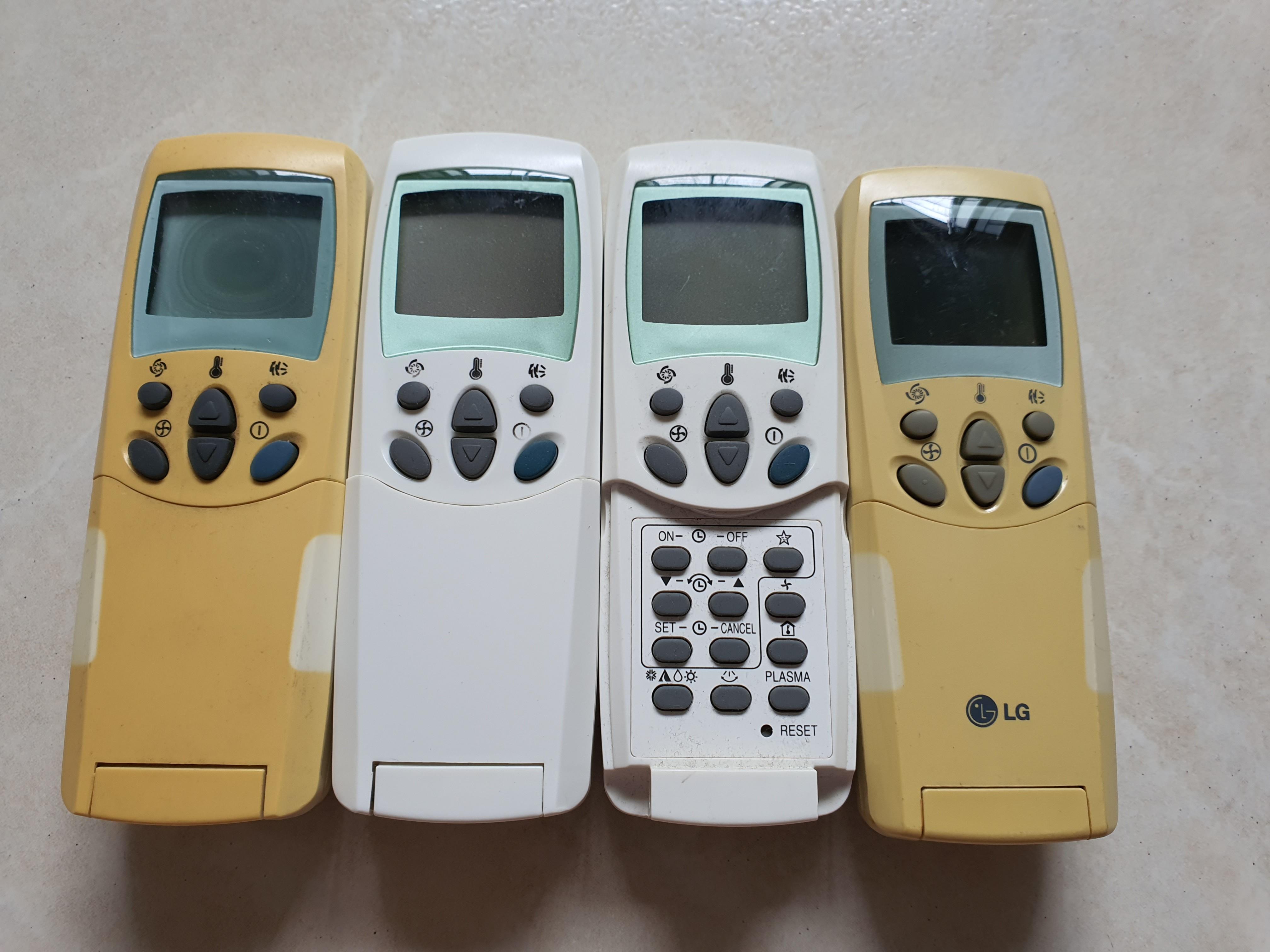 LG Aircon Remote Control, TV & Home Appliances, Air Conditioners ...