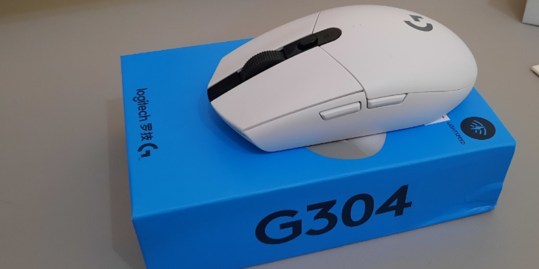 Logitech G304 / G305 White Gaming Mouse, Computers & Tech, Parts ...
