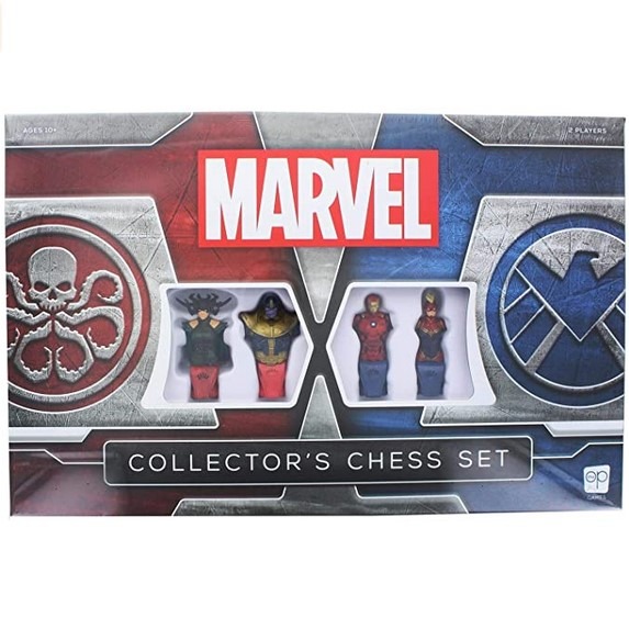 Marvel Collector's Chess Set | Custom Sculpted Chess Pieces Marvel ...