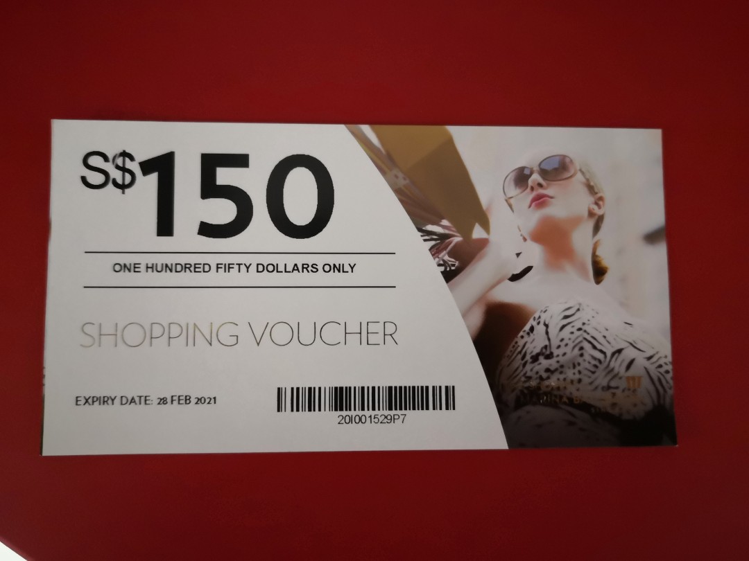 MBS Shopping Voucher $150, Tickets & Vouchers, Vouchers on Carousell
