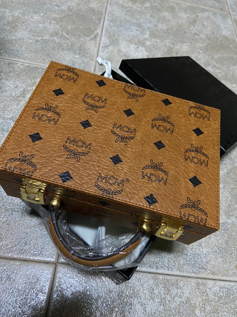 MCM Jewelry box, Luxury, Bags & Wallets on Carousell
