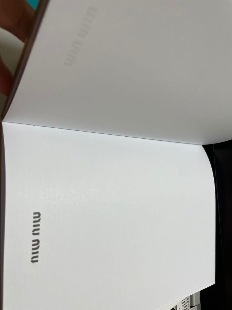 Miu miu notebook, Women's Fashion, New Undergarments & Loungewear on ...