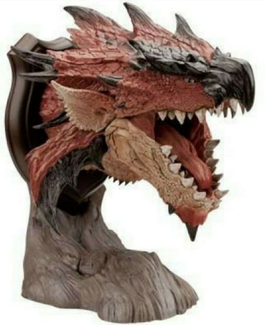 Monster Hunter Red Rathalos Hunting Trophy Ichiban Kuji Prize, Hobbies ...