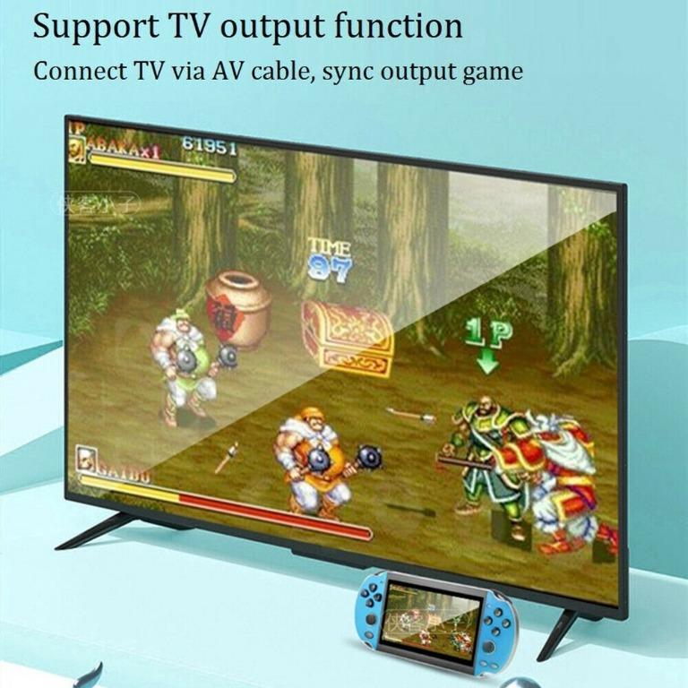 New X7 Portable PSP Game Console, Video Gaming, Video Game Consoles ...