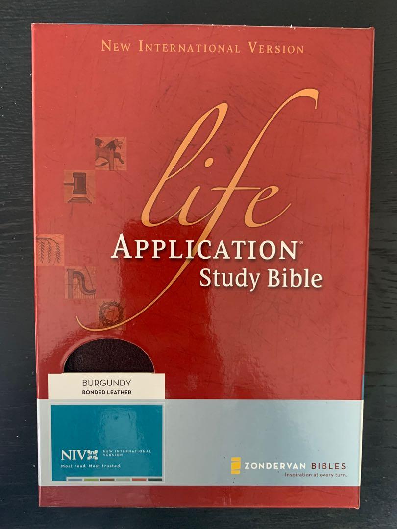 NIV Life Application Study Bible, Hobbies & Toys, Books & Magazines ...