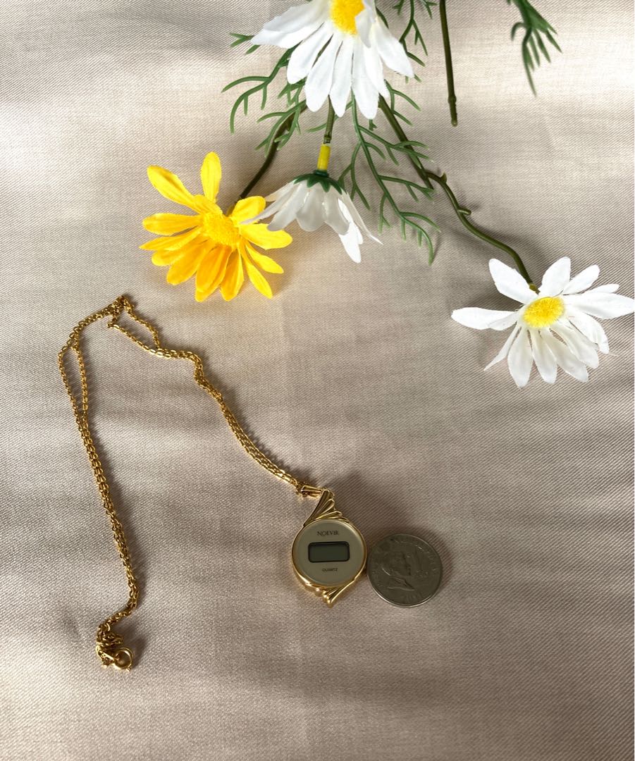 Noevir Quartz Pocket Watch, Women's Fashion, Jewelry & Organizers ...