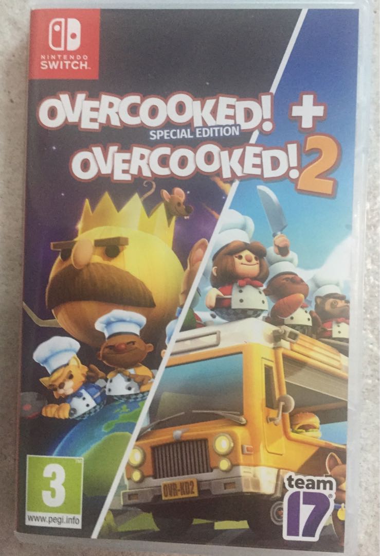Overcooked 1 & 2, Video Gaming, Video Games, Nintendo on Carousell