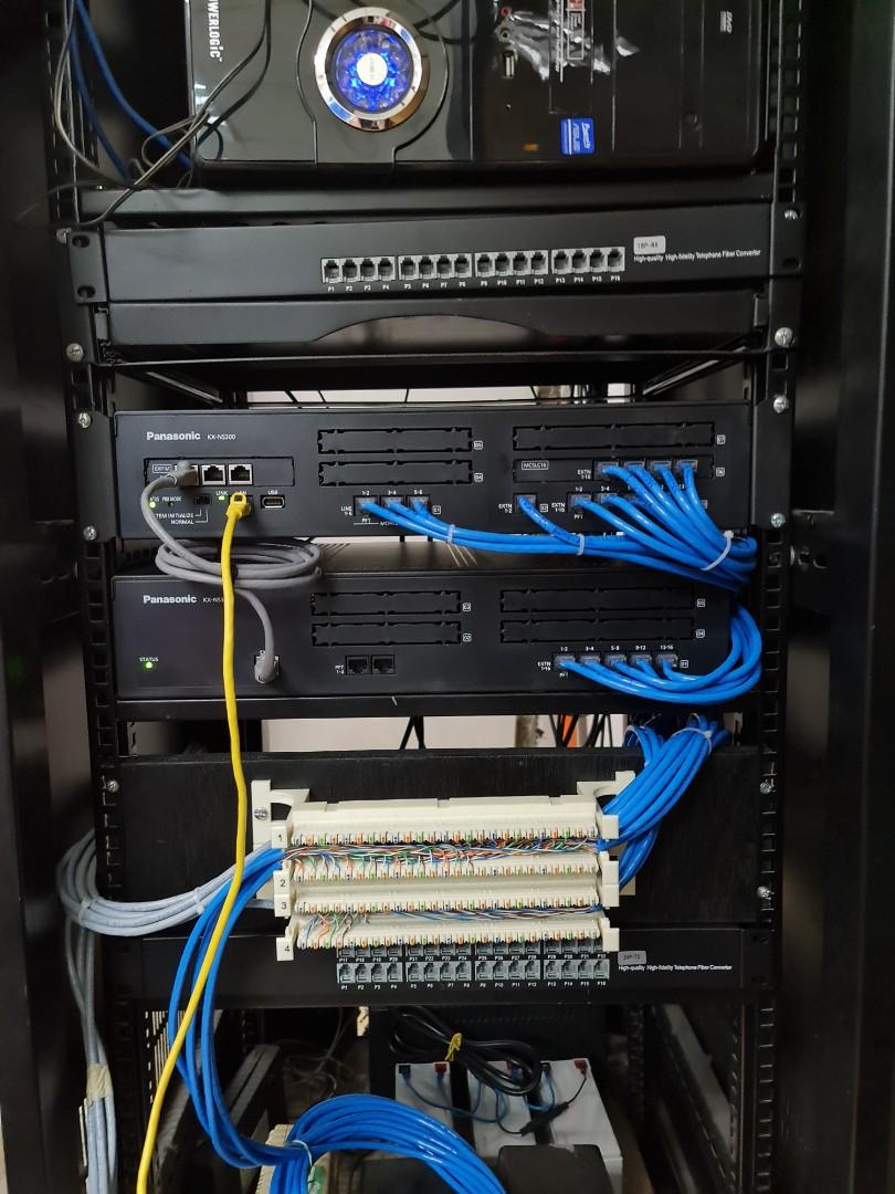 Office Intercom NEC Panasonic pabx Dahua CCTV Telephone Structured ...