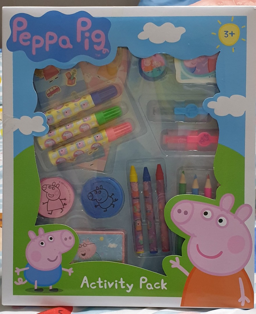 Peppa Pig activity pack, Hobbies & Toys, Stationery & Craft, Stationery ...