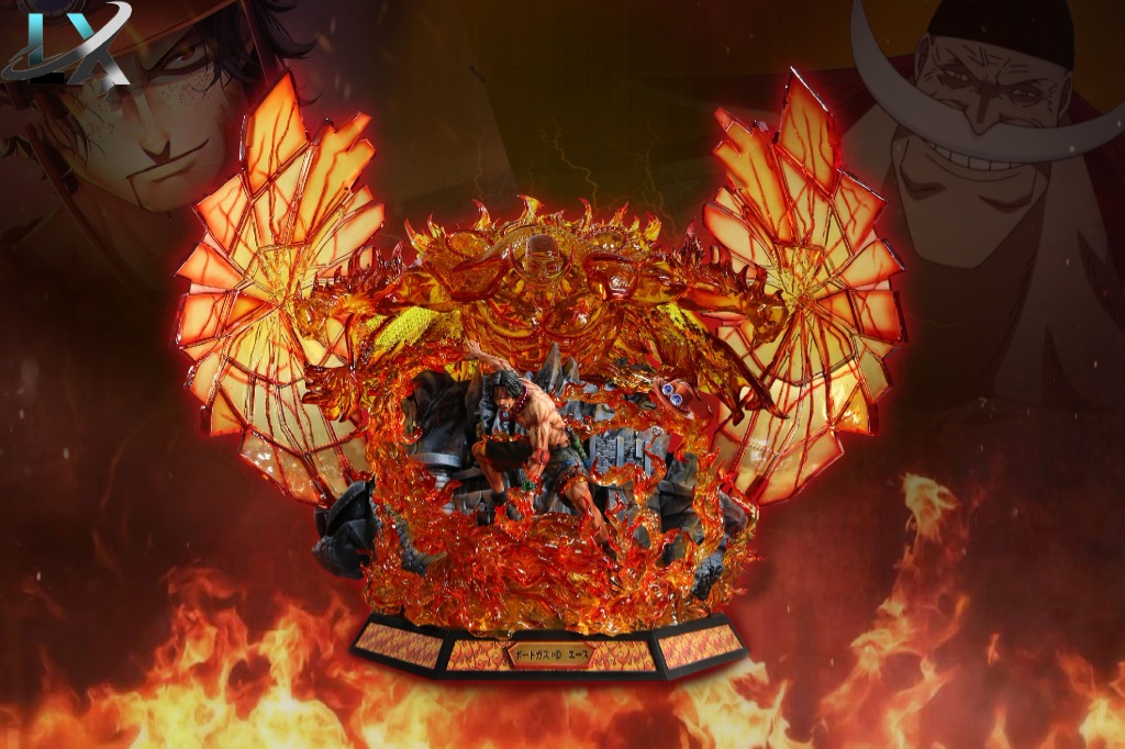 [PO} LX studio - One Piece Portgas D Ace, Hobbies & Toys, Toys & Games ...