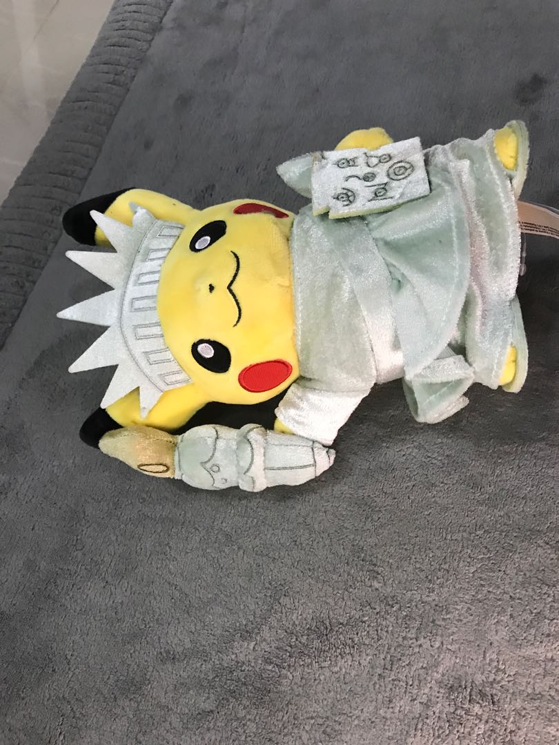 Pokecenter Pikachu as Statue of liberty plushie, Hobbies & Toys, Books ...