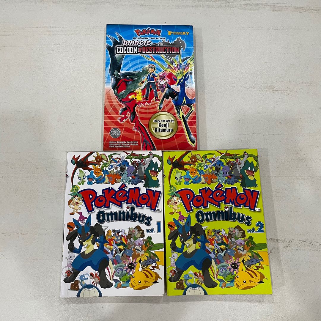 Pokémon Omnibus and comic, Hobbies & Toys, Books & Magazines, Children ...