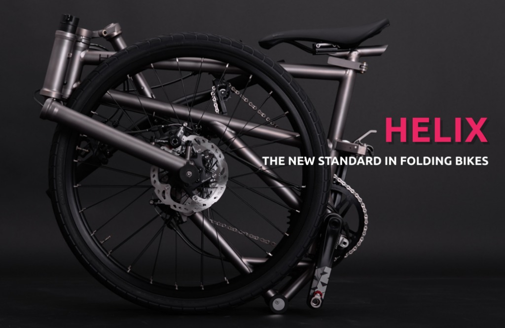 [RARE] Ride Helix Foldable Mountain Bike (Titanium) 11-Speed, Bicycles ...