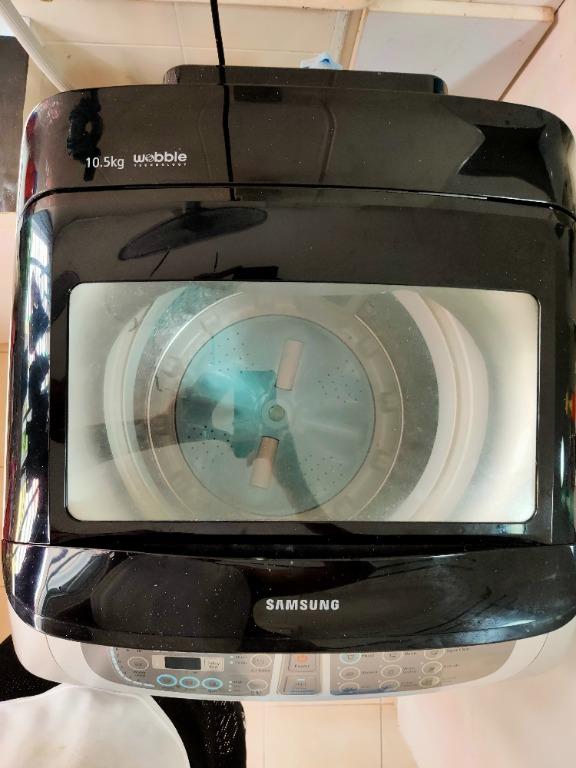 Samsung Wobble Washing Machine 10.5kg. Top Load Fully automatic, TV ...