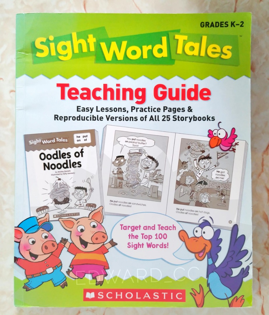 Scholastic Sight Word Tales teaching guide, 興趣及遊戲, 書本 & 文具, 書本及雜誌 - 補充 ...