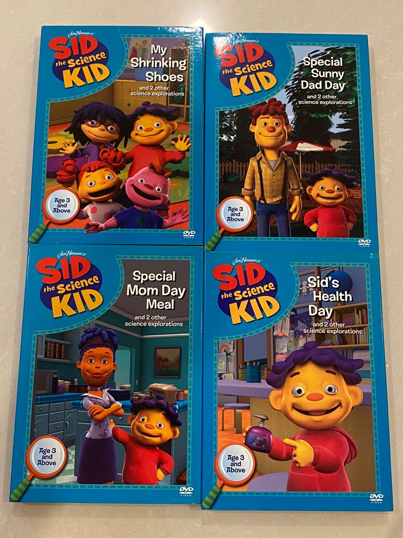 SID the Science Kid (10 DVDs), Hobbies & Toys, Music & Media, CDs ...