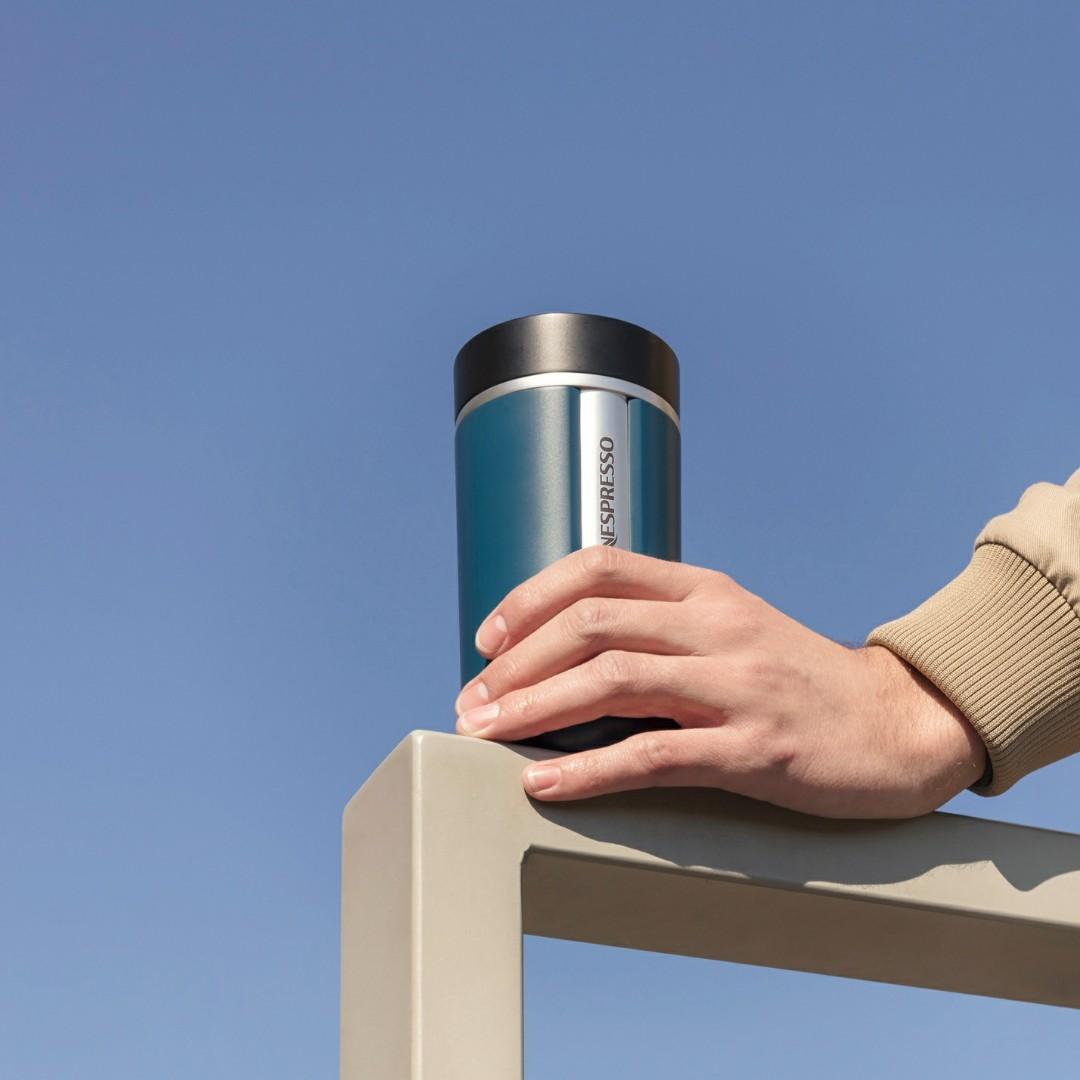 Nespresso Nomad Travel Mug Thermos Bottle, Furniture & Home Living ...