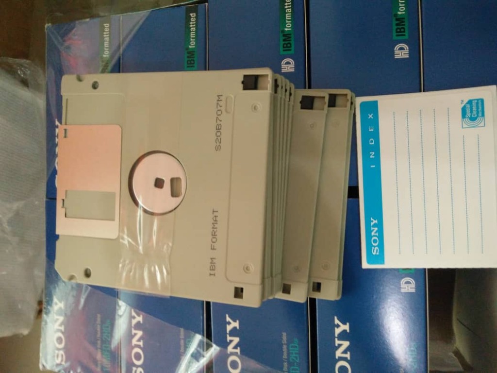 Sony 1.44MB Floppy Disk (New)(1 Box, 10 Pieces), Hobbies & Toys, Collectibles & Memorabilia ...