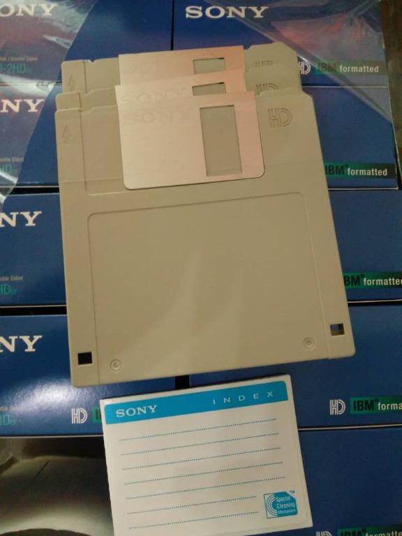 Sony 1.44MB Floppy Disk (New)(1 Box, 10 Pieces), Hobbies & Toys, Collectibles & Memorabilia ...