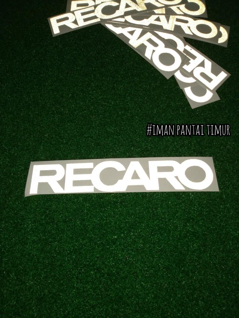 Sticker recaro, Auto Accessories on Carousell