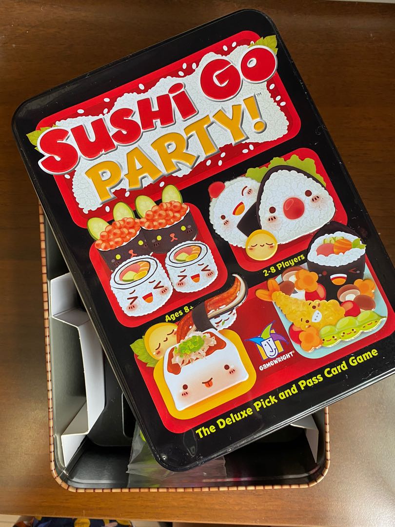 Sushi Go Party! Board Game, Hobbies & Toys, Toys & Games on Carousell