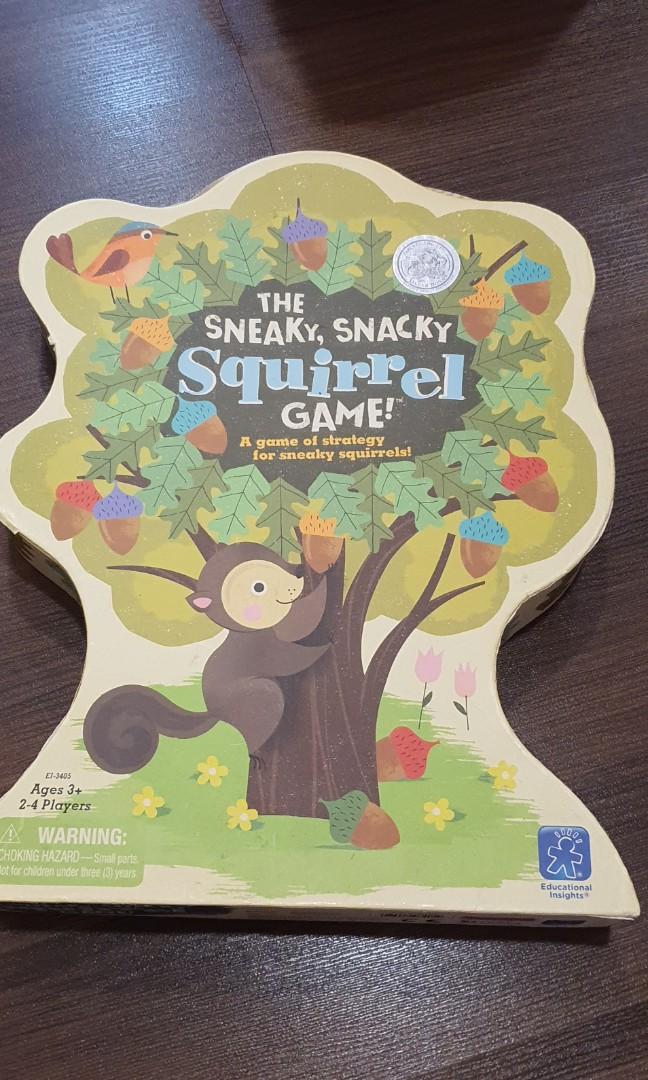 The Sneaky, Snacky Squirrel Game, Hobbies & Toys, Toys & Games on Carousell