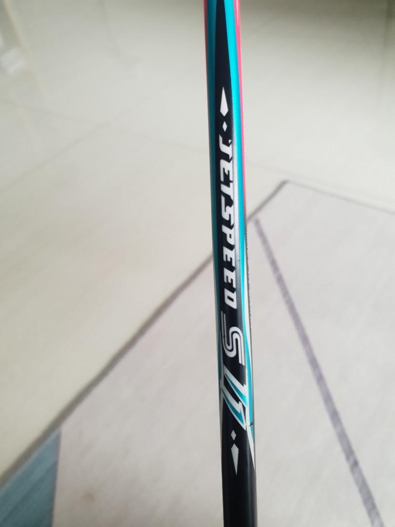 Victor Badminton RACKET Jetspeed pink, Sports Equipment, Sports & Games ...