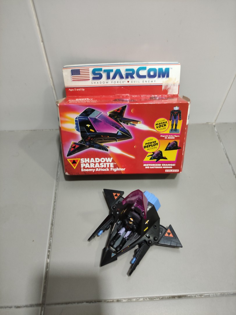 Vintage Coleco Starcom Shadow Parasite with box, Hobbies & Toys, Toys ...