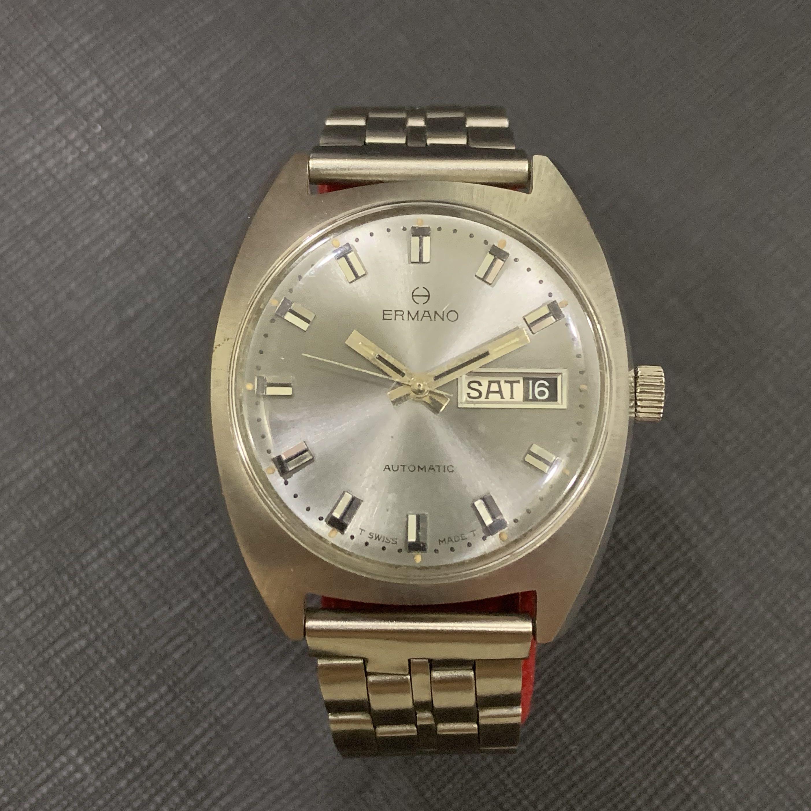 Vintage Ermano Watch, Women's Fashion, Watches & Accessories, Watches ...
