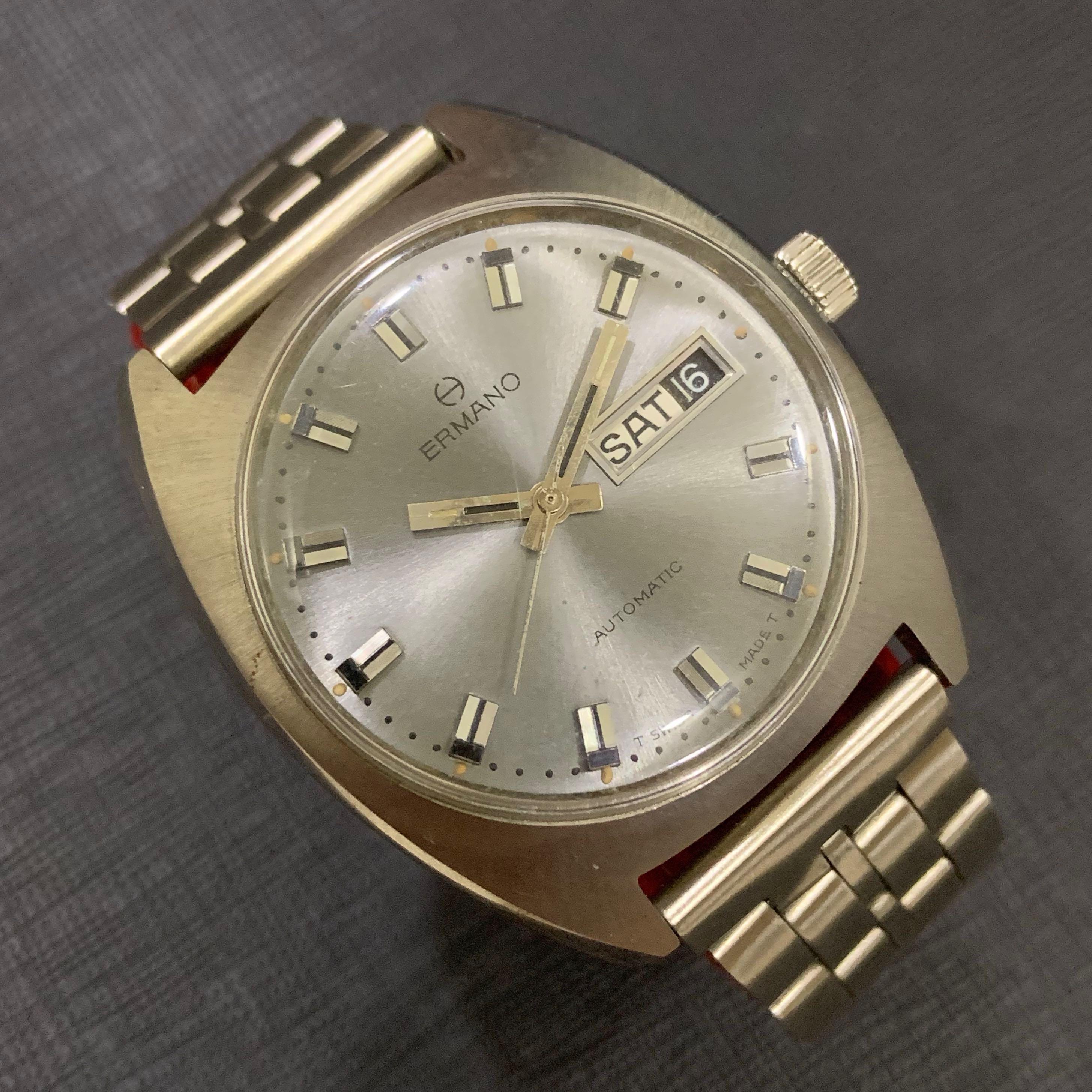 Vintage Ermano Watch, Women's Fashion, Watches & Accessories, Watches ...