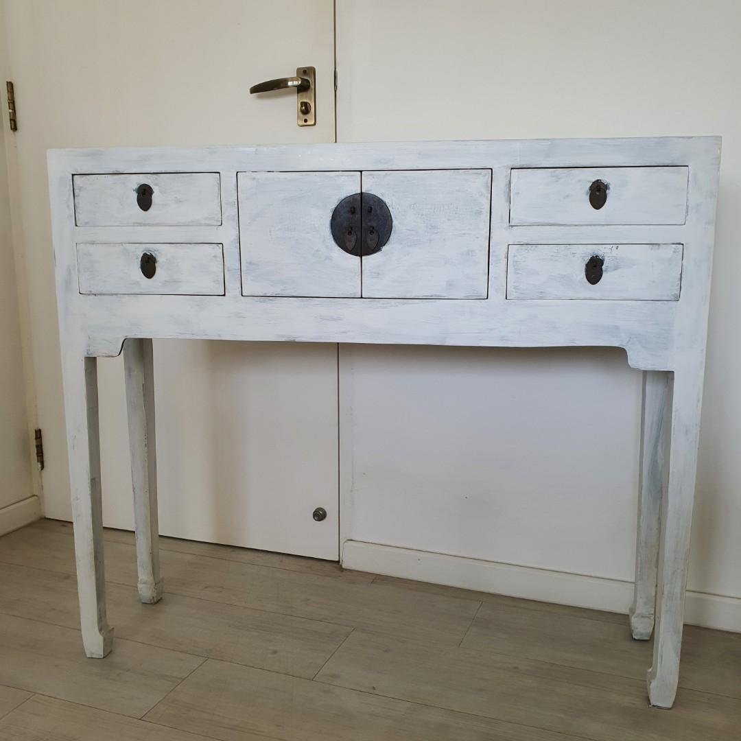 Vintage Look Console Table, Furniture & Home Living, Furniture, Tables ...