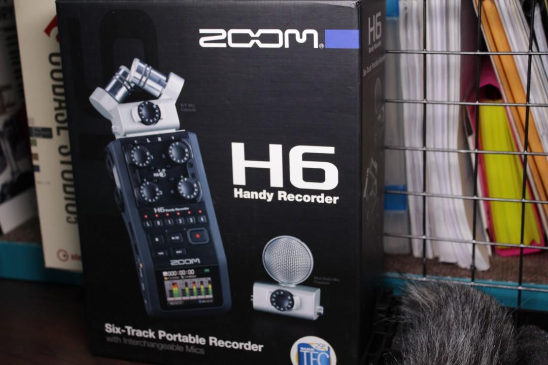 Zoom H6 + Shotgun Capsule (SSH6), Audio, Other Audio Equipment on Carousell
