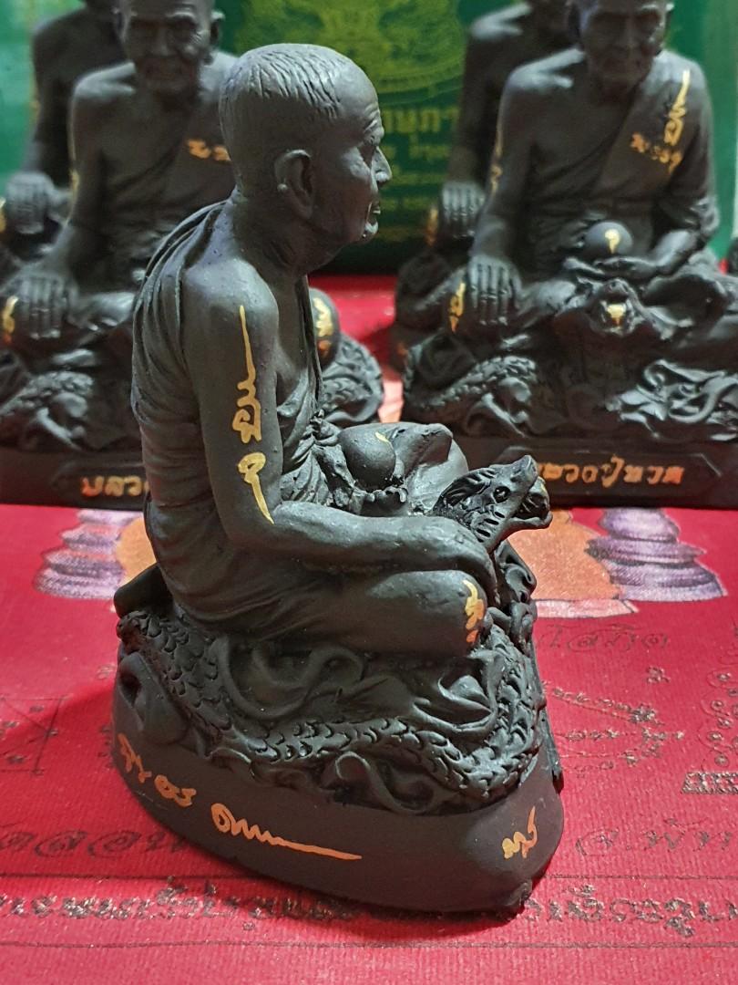 4 inch lp thuad bucha (Hand written yant) Lp sommai Wat khao nokjarb Be ...